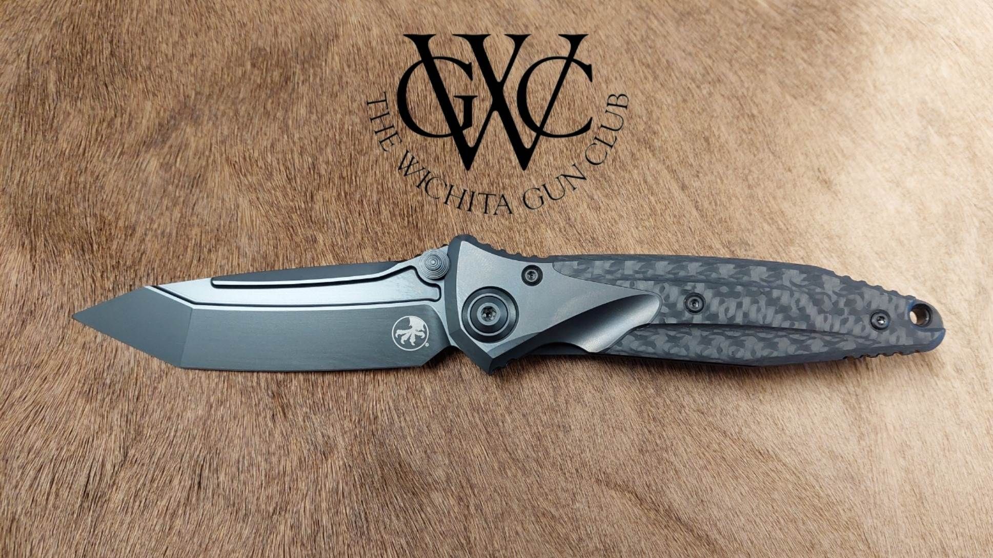 Microtech Socom Bravo T/E Signature DLC/Carbon Fiber • The Wichita Gun Club